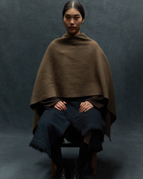 Soft Yak Wool Boiled Scarf, Ethical luxury from Norlha