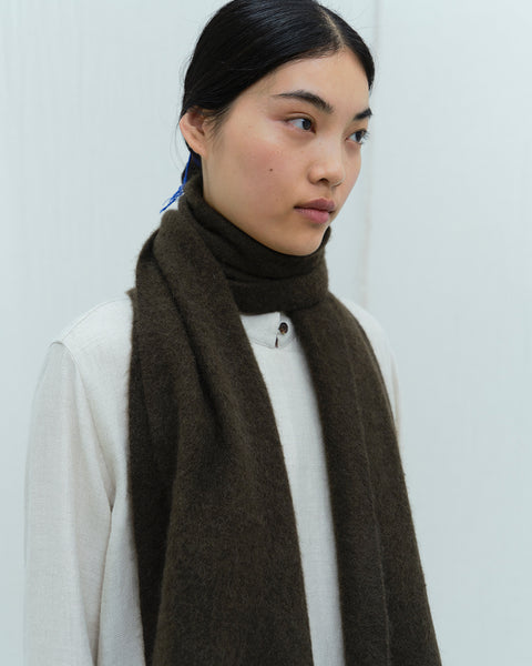 Nomad Net Boiled Skinny Scarf. Luxuriously soft yak wool scarves, Norlha