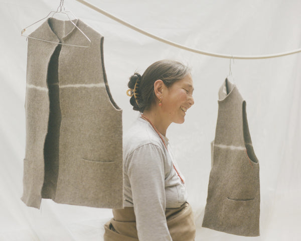 THE MAKING OF - FELT VEST