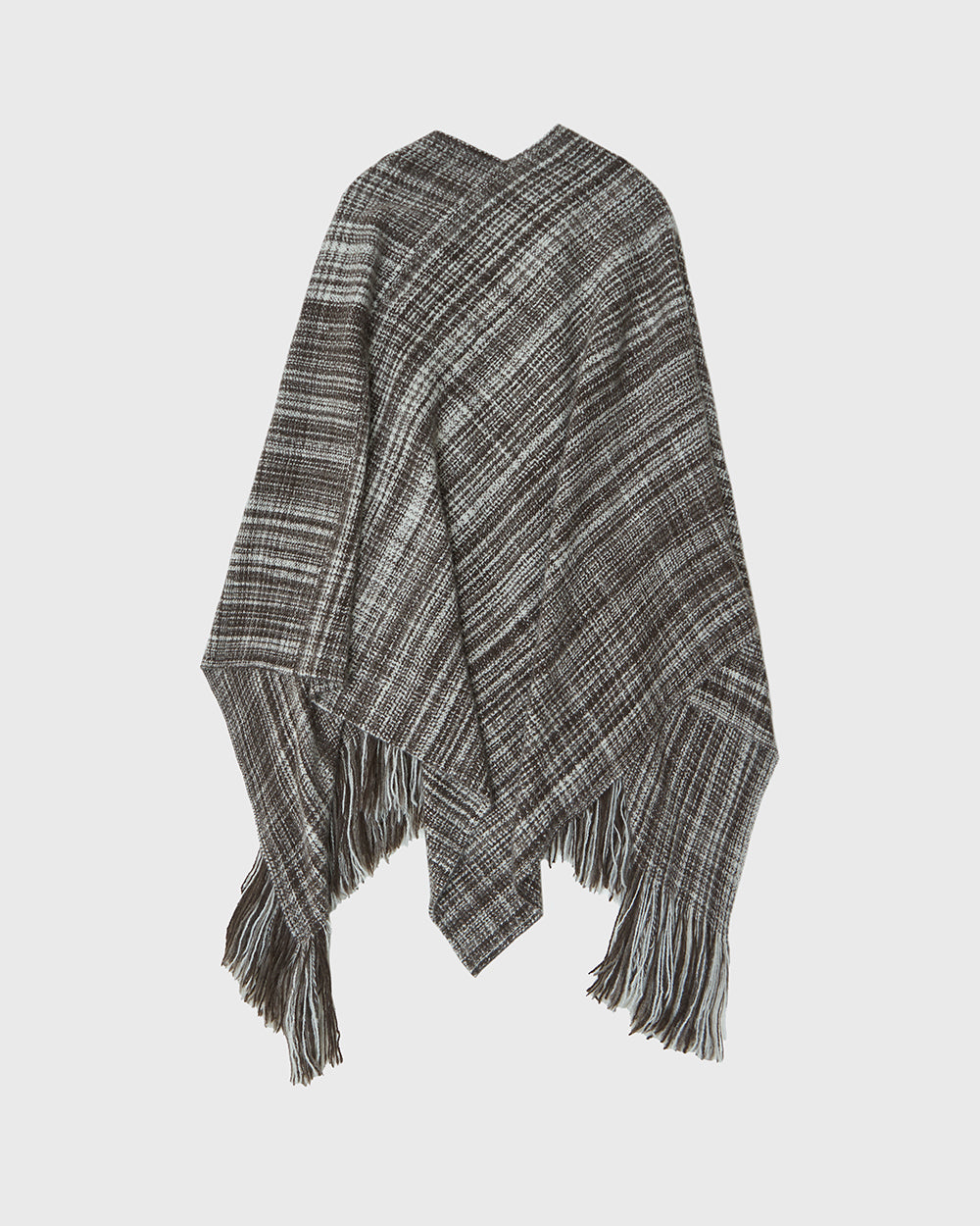 Handspun Fringed Cape. Shop Capes and Ponchos from Norlha Atelier