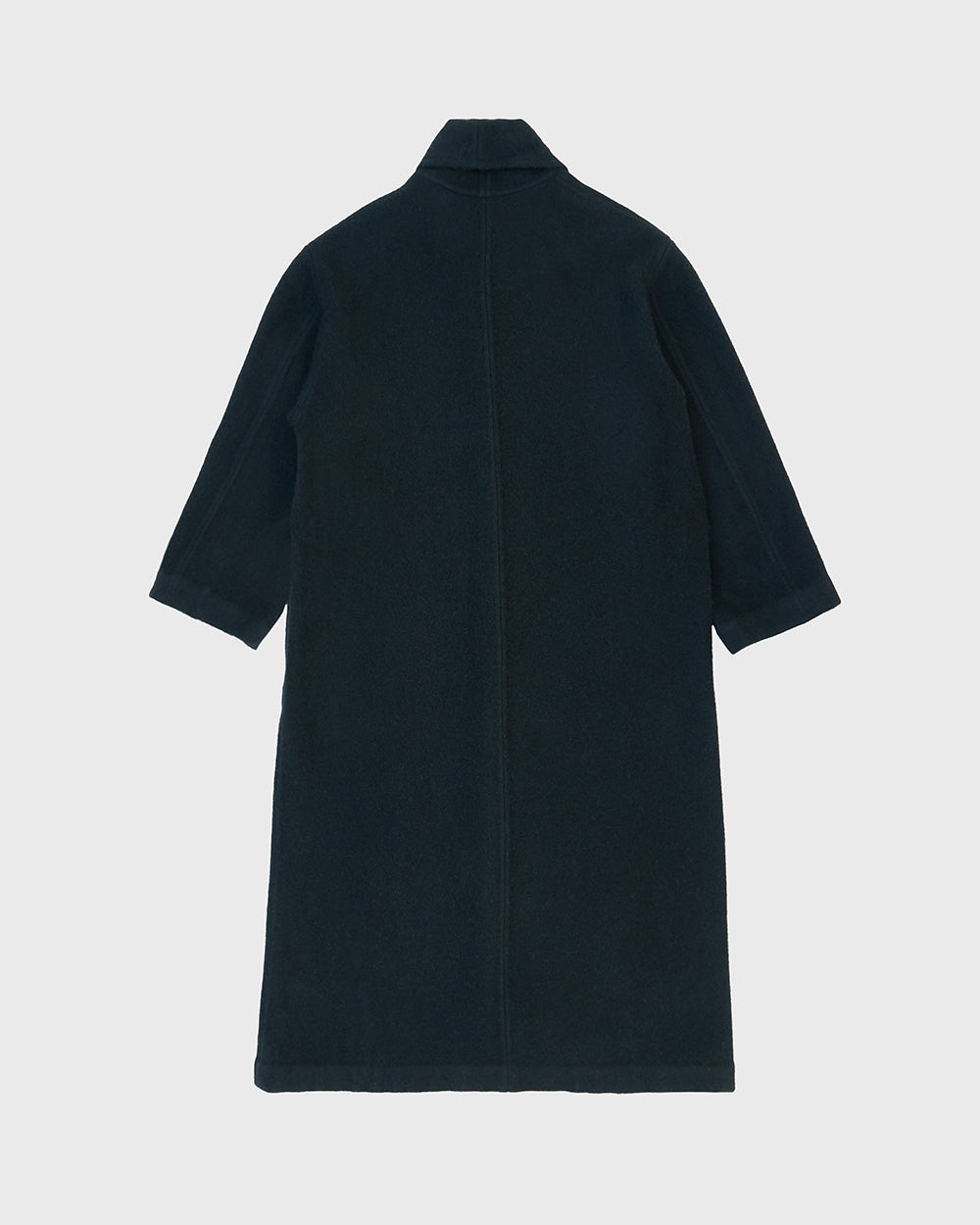 Mens Shawl-Collar Coat. Luxury menswear from b corp certified Norlha