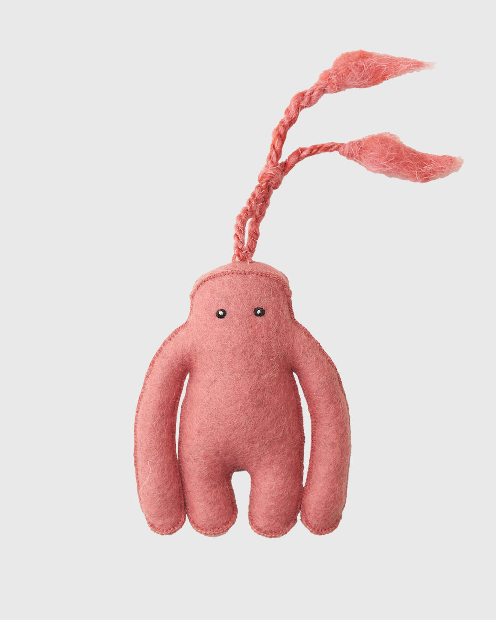 Pink Yeti Toy. Sustainable and ethically made toys from Norlha Atelier