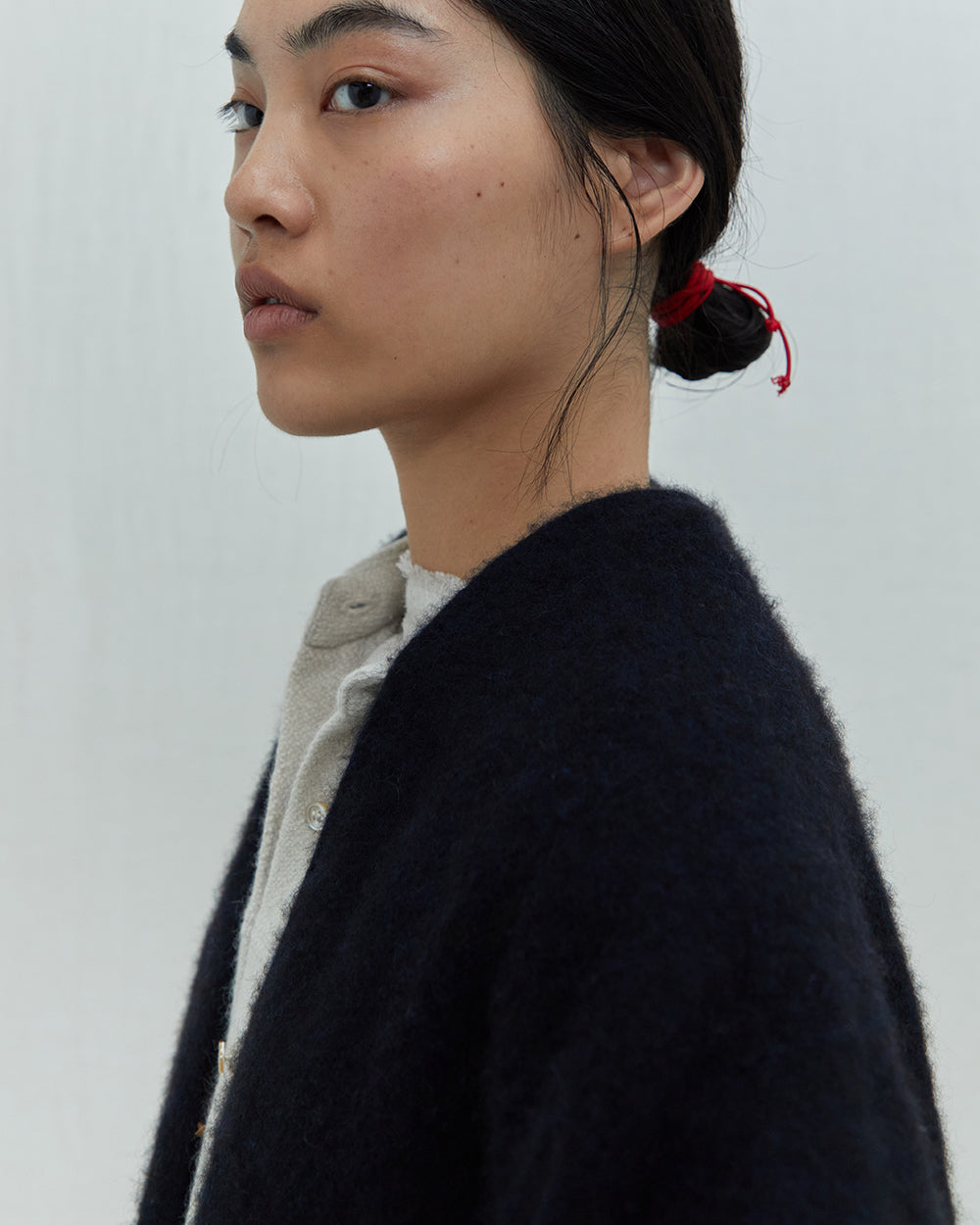 Split Cape. Luxury yak wool capes and ponchos from Norlha Atelier