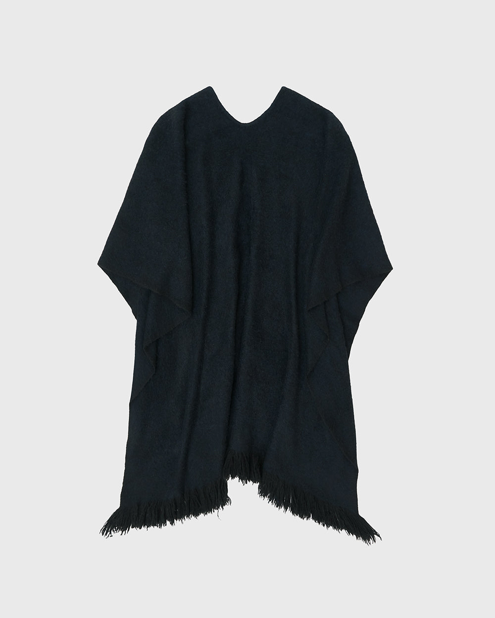 Split Cape. Luxury yak wool capes and ponchos from Norlha Atelier