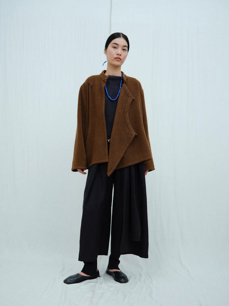 Tibetan Boiled Yak Wool Jacket. Handmade yak wool clothes from Norlha ...