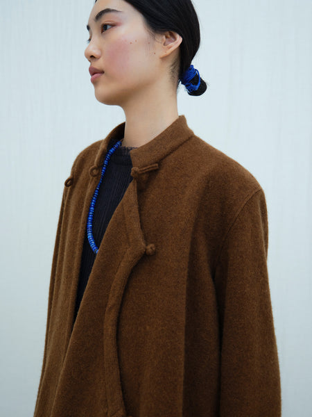 Tibetan Boiled Yak Wool Jacket. Handmade yak wool clothes from Norlha ...