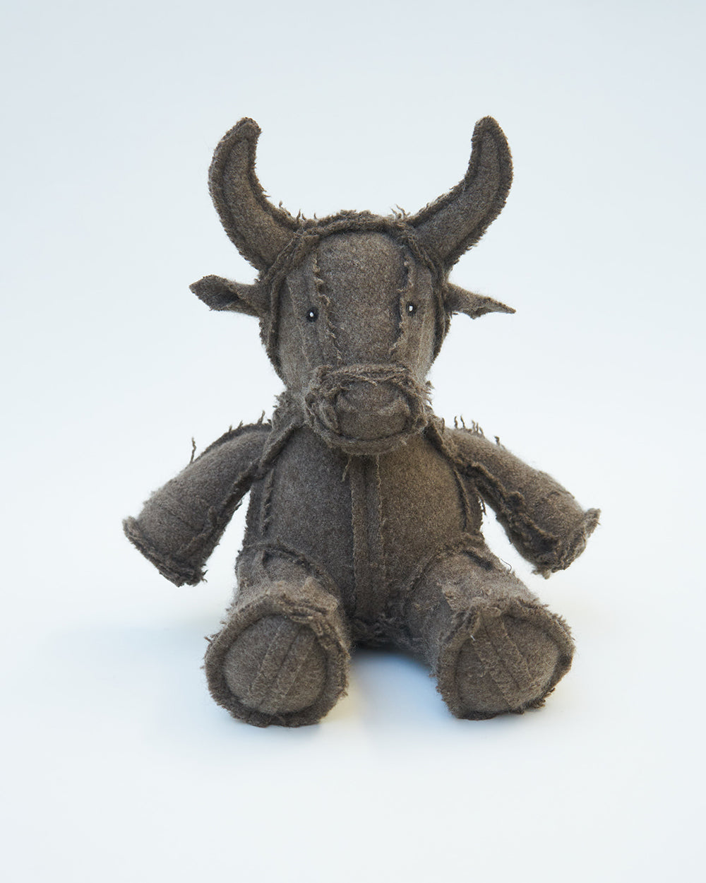 Grey Yak Toy, ethically made toys from Norlha Atlier