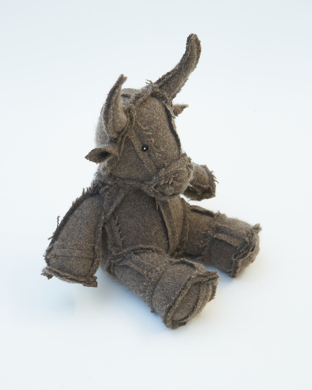 Grey Yak Toy, ethically made toys from Norlha Atlier