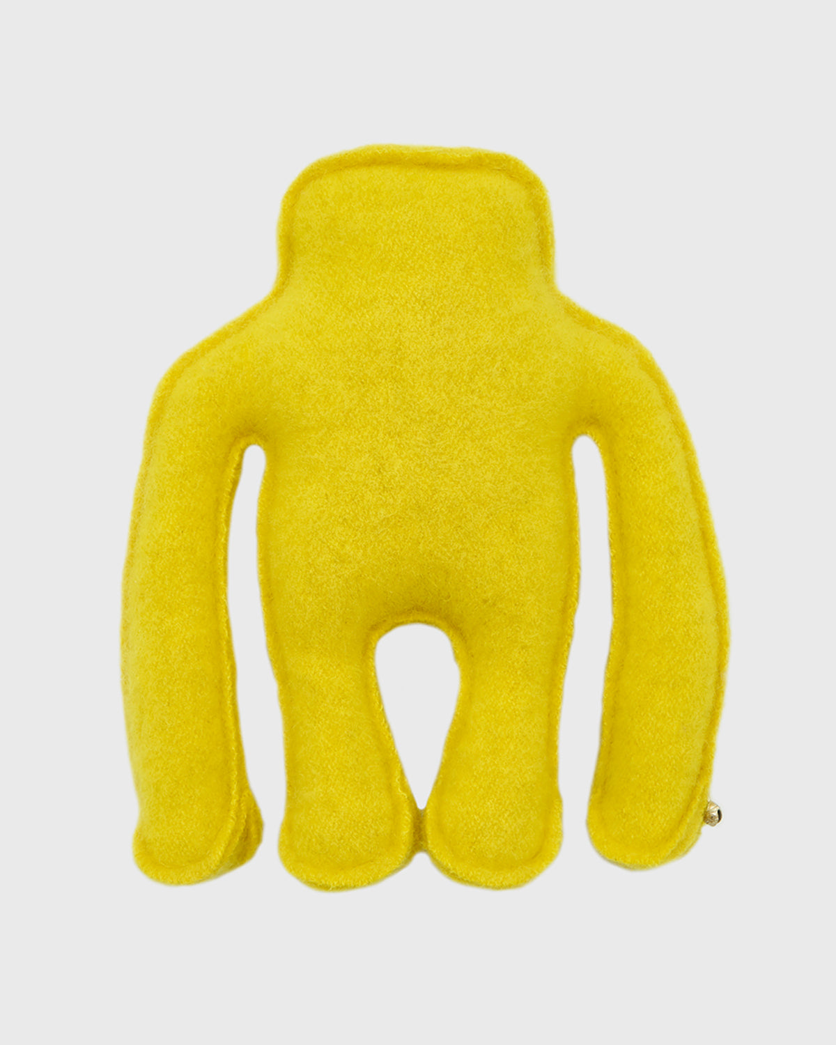 Yellow Yeti Toy. Ethically made toys from Norlha Atelier