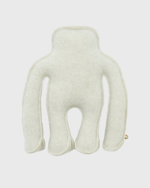 Natural Yak White Yak Wool Yeti Toy. Ethically made toys from Tibetan ...